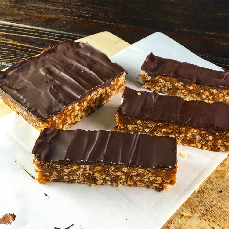 Healthy Snickers | Roxana's Kitchen