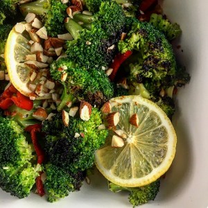 Char-grilled Broccoli with Chili and Garlic | Roxana's Kitchen