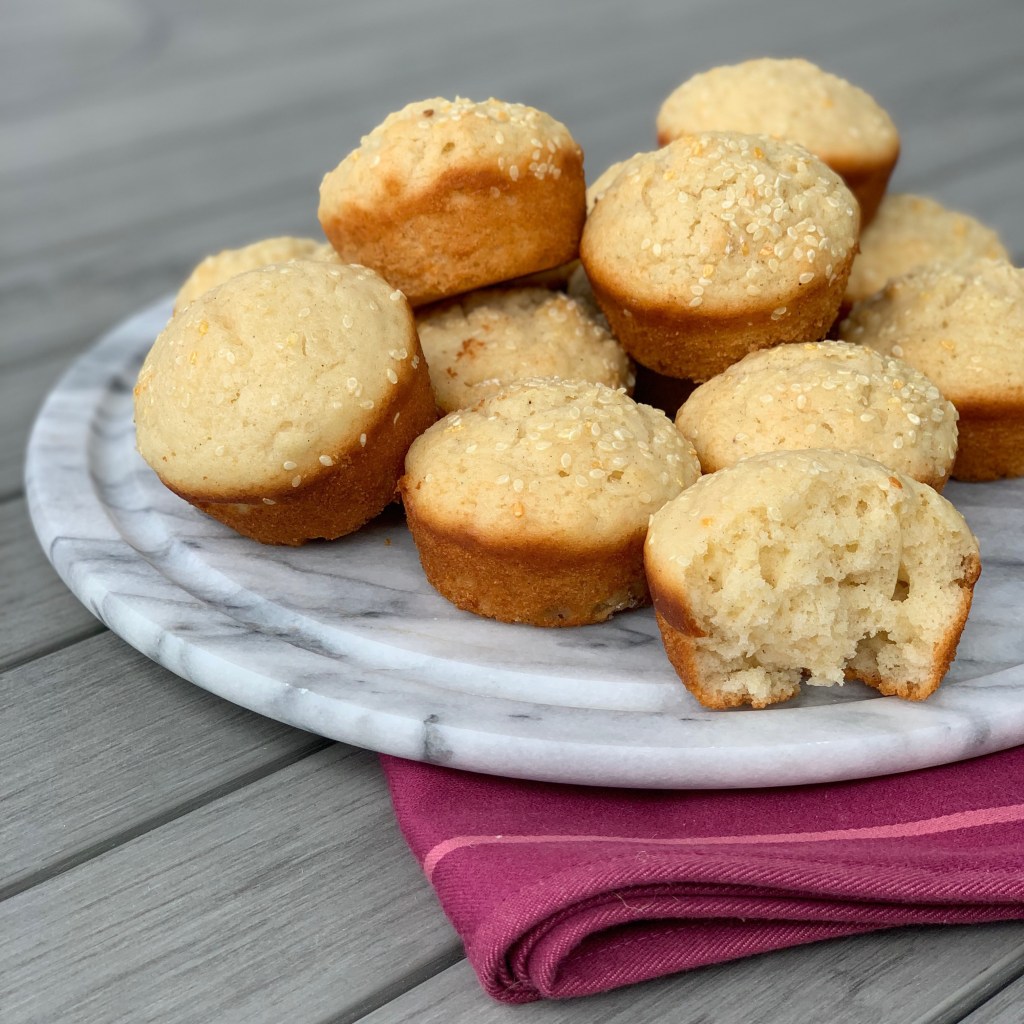 Cake Yazdi- Persian Rose Water Muffins | Roxana's Kitchen